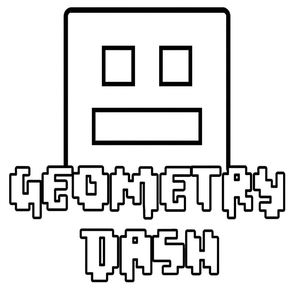 Fise de Colorat cu Geometry Dash imprimabil gratuit - Descărcați ...