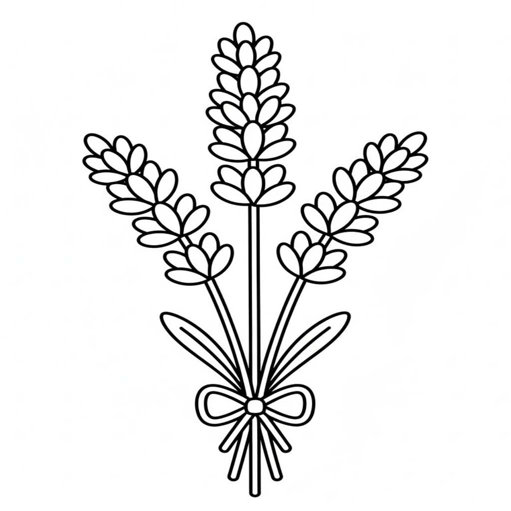 Fise de Colorat cu Lavandă pentru copii - Descărcați, imprimați sau ...